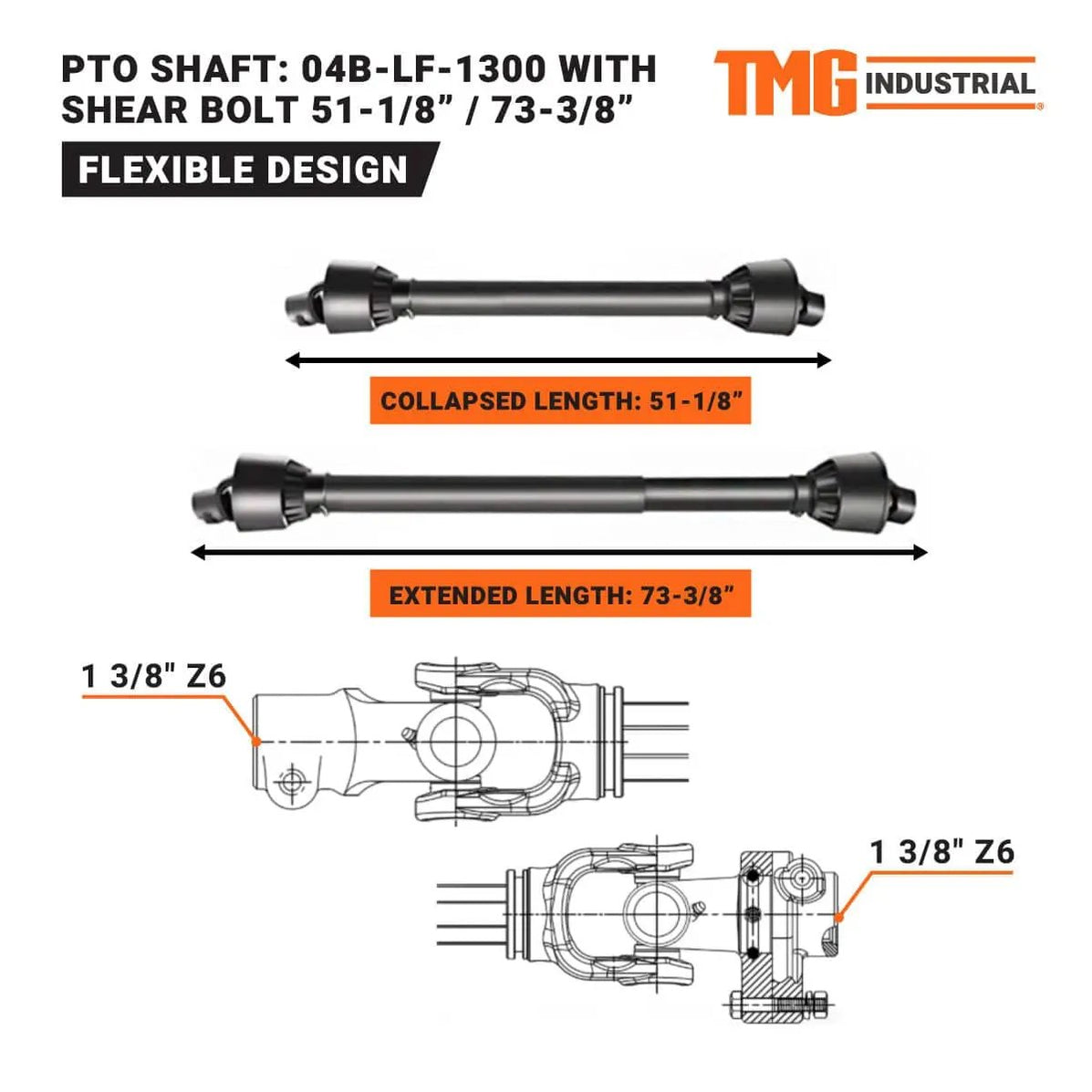 TMG 1200 mm (48") Hydraulic Assist Post Hole Digger, 310 mm (12") Auger ...