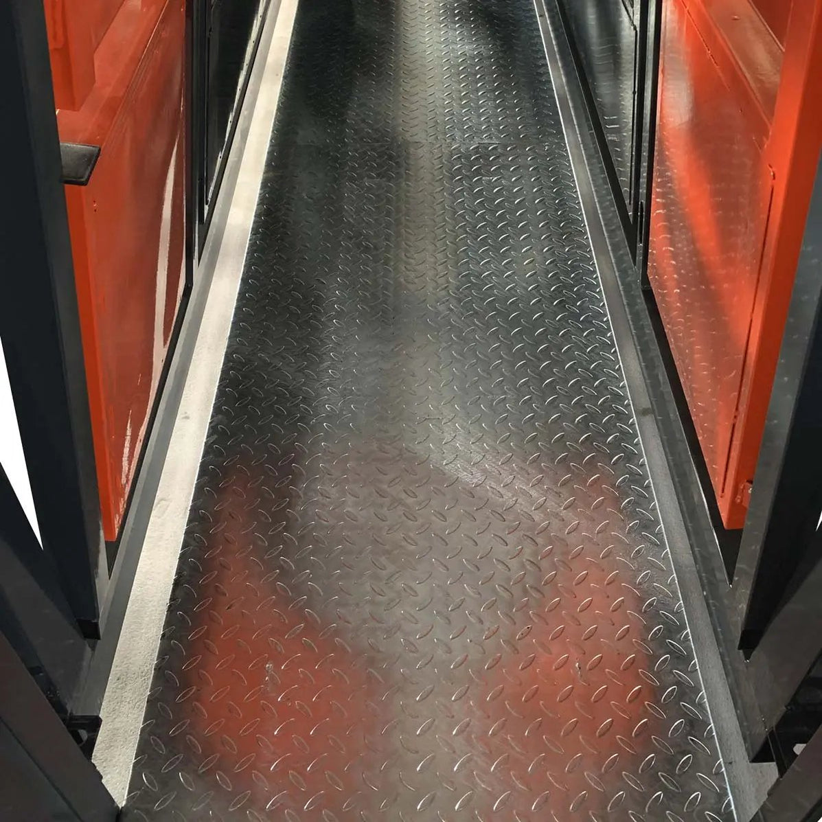 TMG 3 m Squeeze Cattle Work Chute, 2040 kg Scale, Side Exit – TMG ...