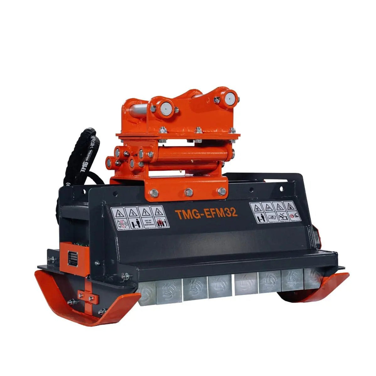 TMG 810 mm Flail Mower Brush Cutter for Mini to Midsize Excavators ...