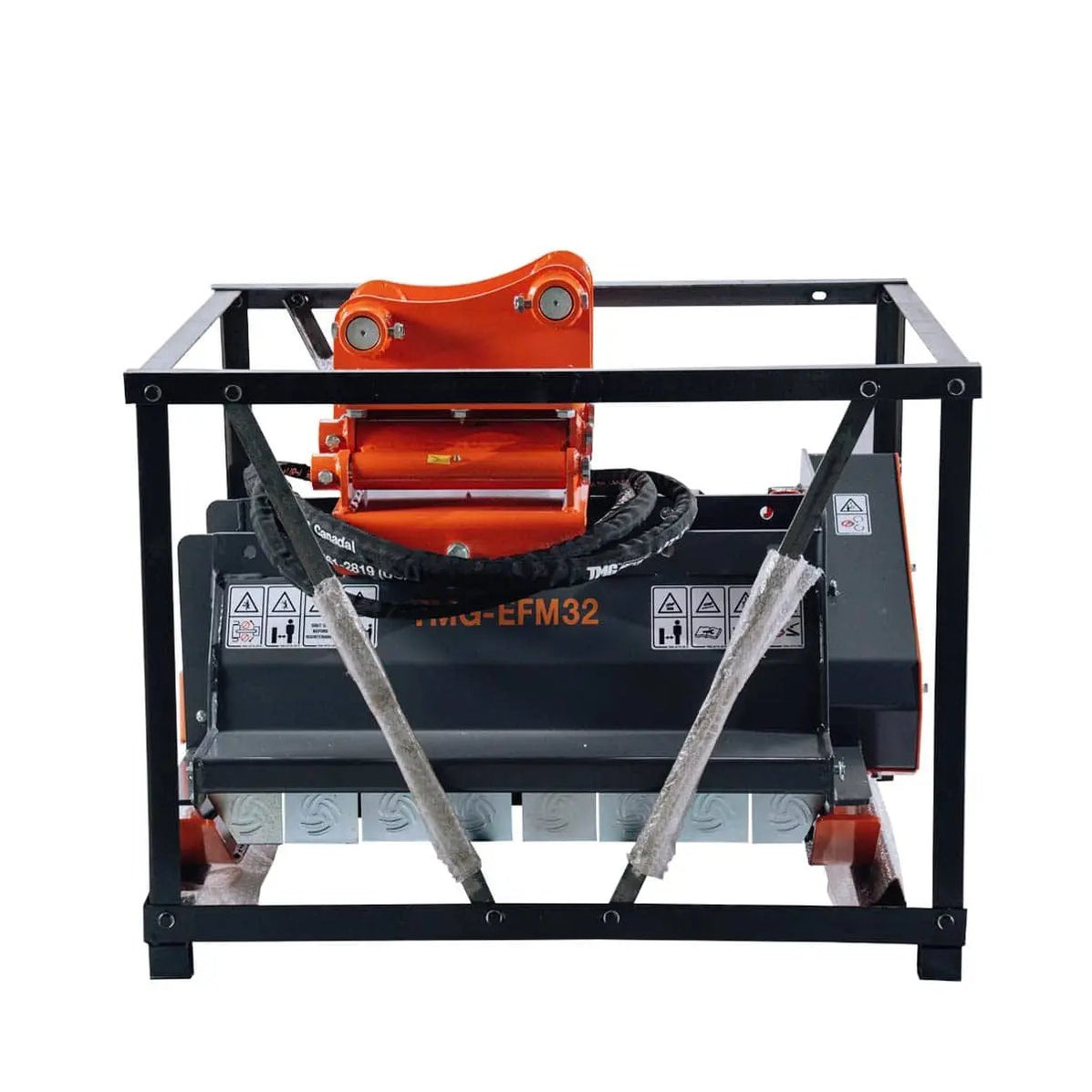 TMG 810 mm Flail Mower Brush Cutter for Mini to Midsize Excavators ...