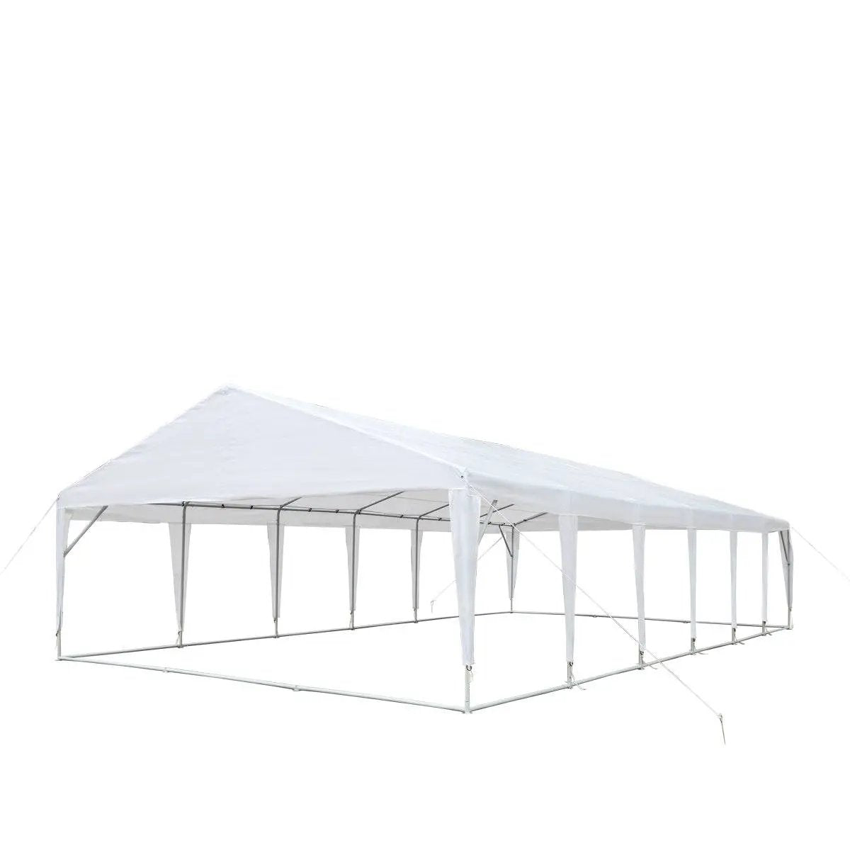 TMG 6 x 12 m Heavy-Duty Party Tent w/PE Fabric, 2.0 m Overhead Height ...