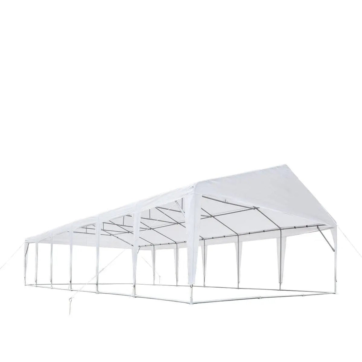 TMG 6 x 12 m Heavy-Duty Party Tent w/PE Fabric, 2.0 m Overhead Height ...