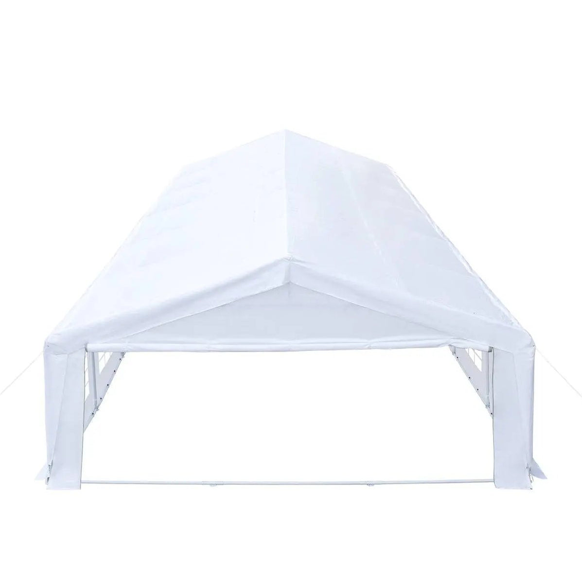 TMG 6 x 12 m Heavy-Duty Party Tent w/Sidewalls & Roll-Up Doors, PE ...