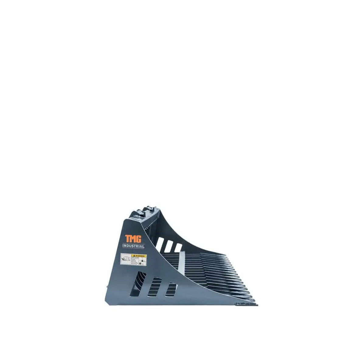 TMG 1.8 m Skid Steer Rock Skeleton Bucket, 100 mm Tine Spacing, Mount ...