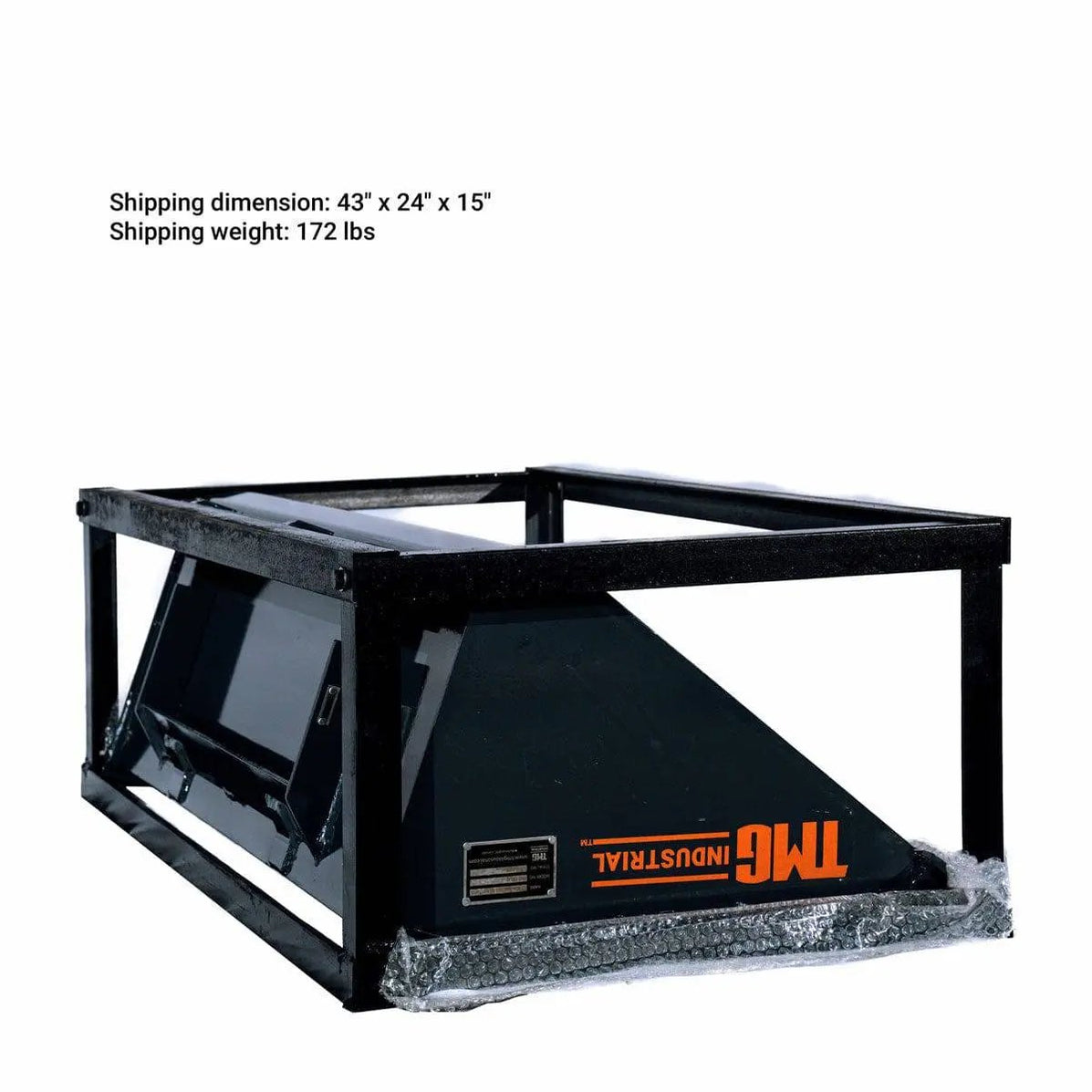 TMG 1070 mm (42") Mini Skid Steer Bucket, Toro Mount, 0.14 m³ Capacity ...