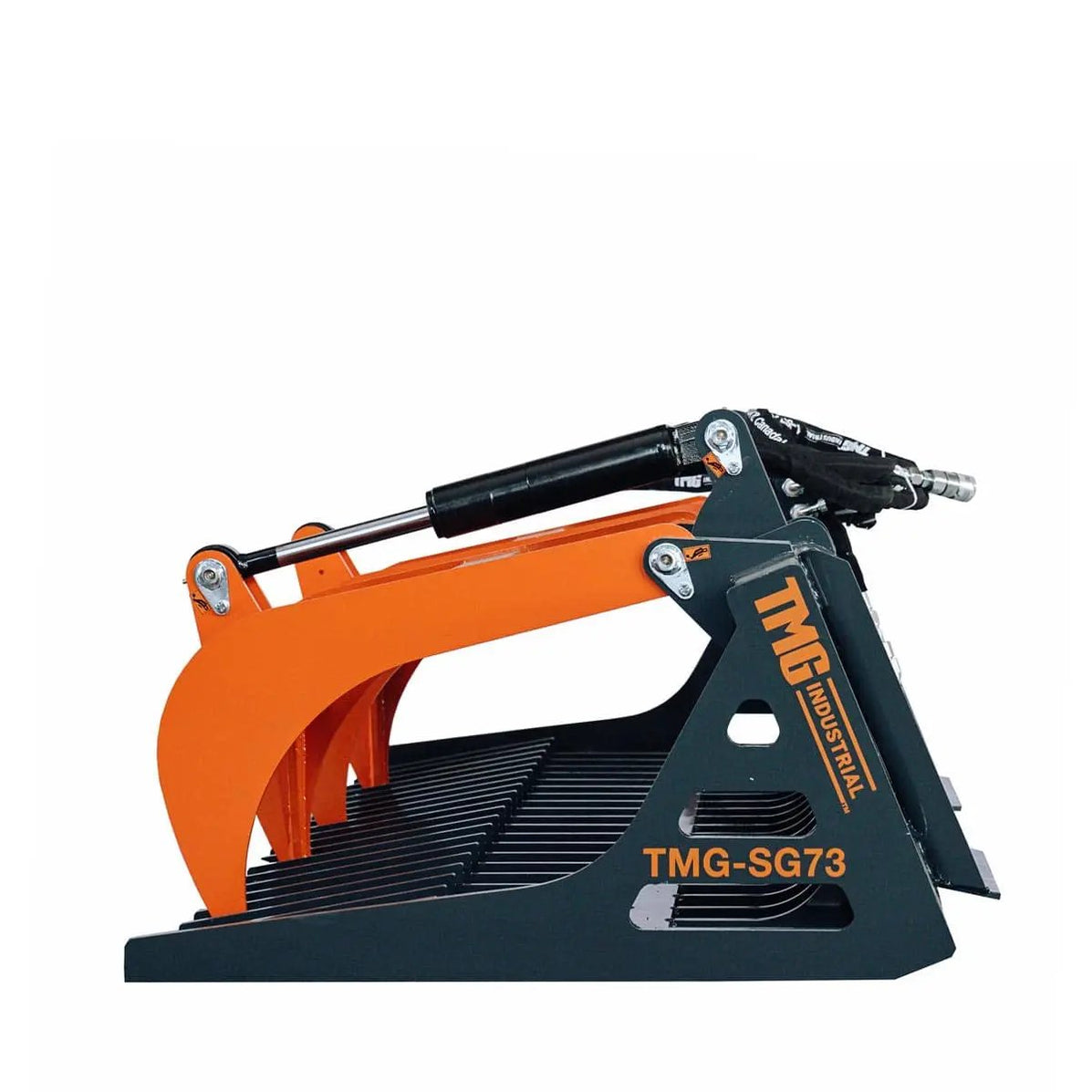 TMG 1830 mm Skid Steer Skeleton Grapple Attachment, Universal Mount ...