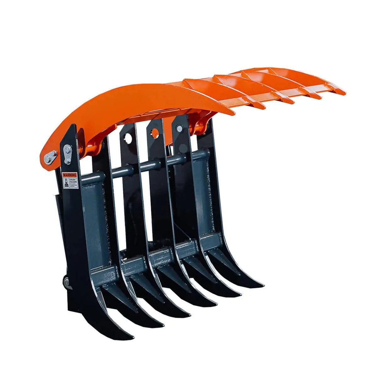 TMG-SRG35 Mini Skid Steer Root Rake Grapple, 890 mm Width, 1000 kg Cap ...