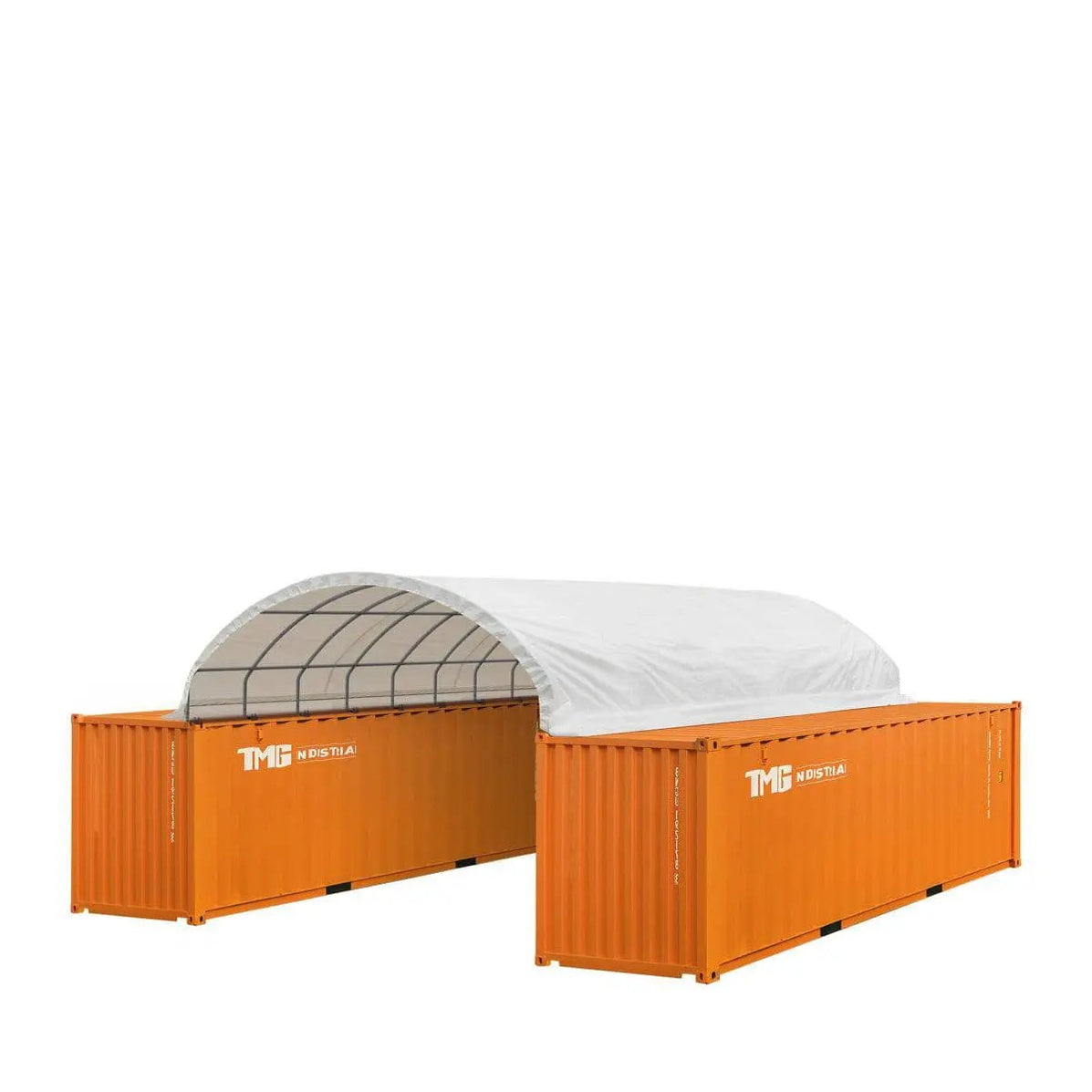 TMG 6 x 12 m Container Shelter, 580 gsm PVC, Water & UV Resistant – TMG ...