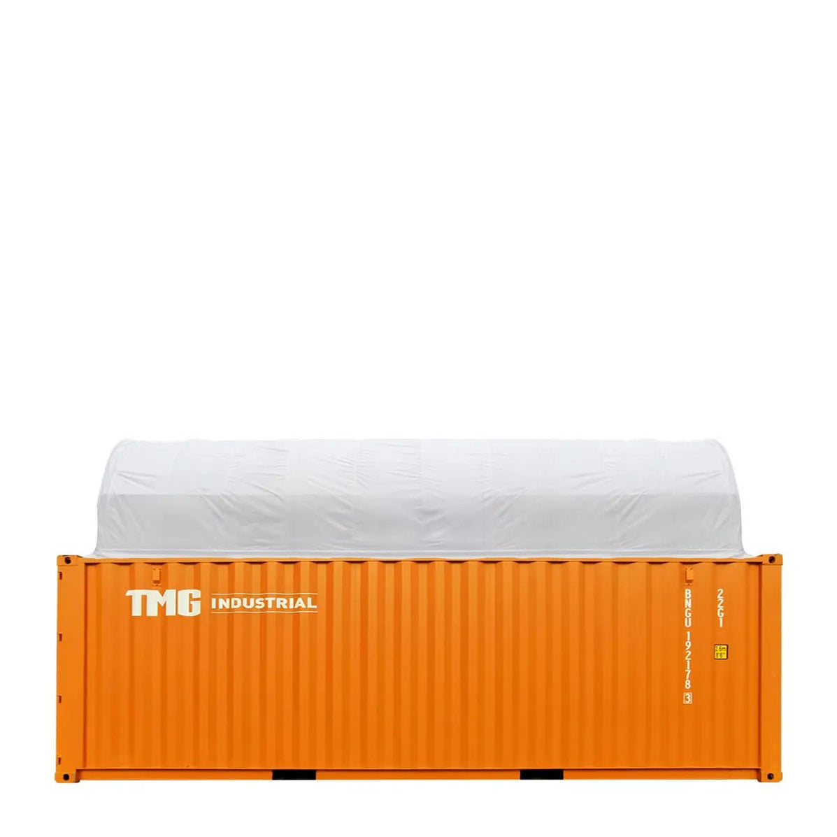 TMG 6 x 12 m Container Shelter, 580 gsm PVC, Water & UV Resistant – TMG ...