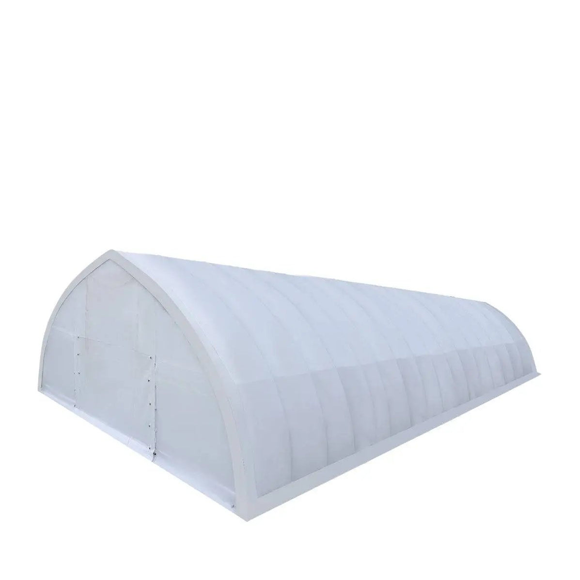 9.5 x 24.5m Peak Ceiling Storage Shelter, 580 g/m² (17 oz) PVC Cover ...