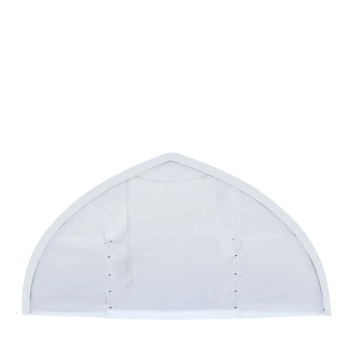 9.5 x 24.5m Peak Ceiling Storage Shelter, 580 g/m² (17 oz) PVC Cover ...