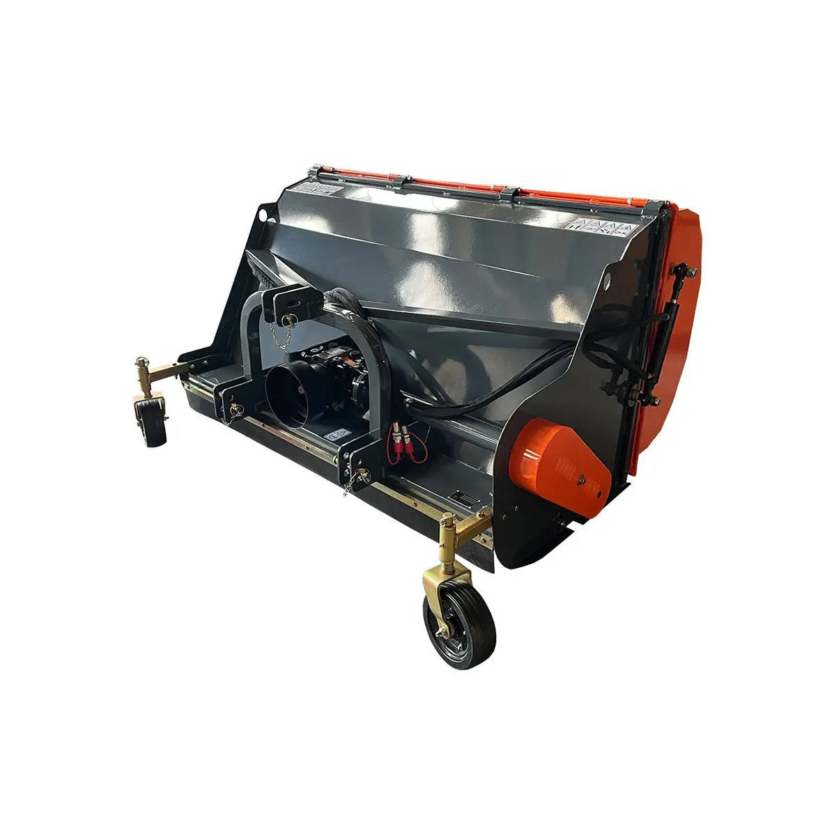 TMG 1550 mm (61″) 3-in-1 Flail Collector with Roller, Grass Collection ...