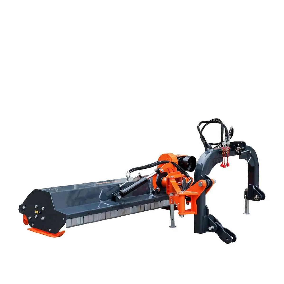 TMG 2000 mm (80") Ditch Bank Flail Mower, Offset Cutter for 50–90 HP ...