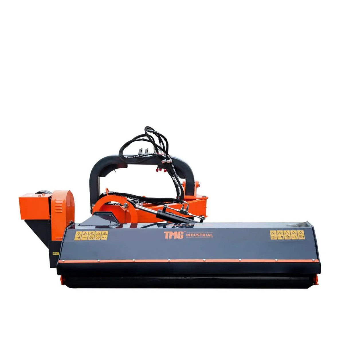 TMG 2000 mm (80") Ditch Bank Flail Mower, Offset Cutter for 50–90 HP ...