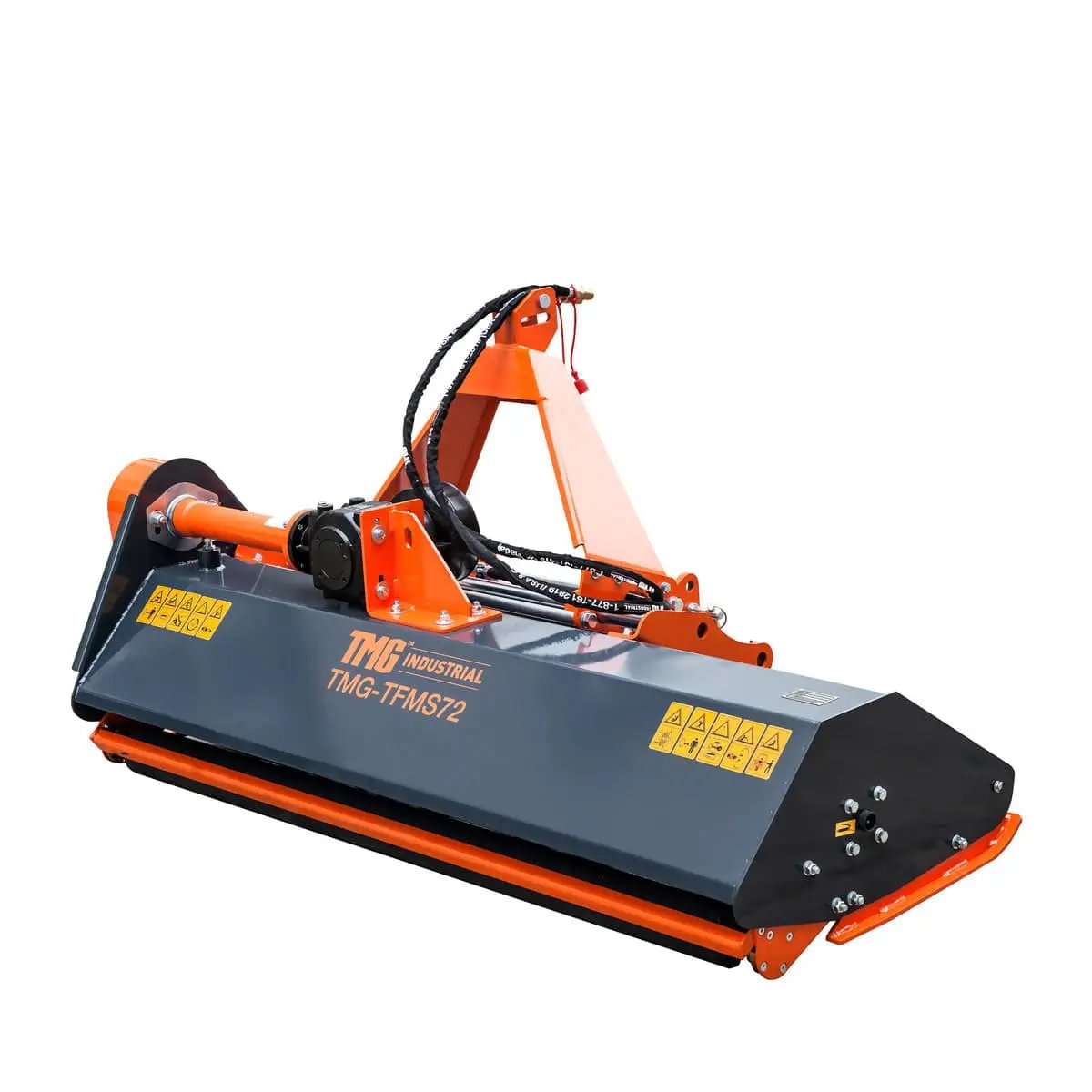 TMG 1850 mm (72") Side Shift Flail Mower, 3-Pt Hitch, 30–60 HP, PTO ...